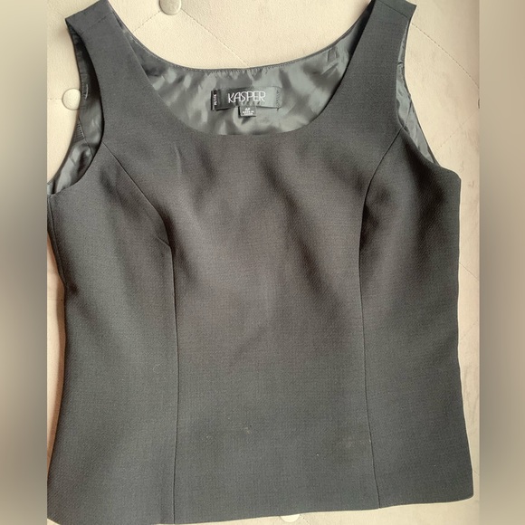 Kasper | Tops | Kasper Suit Shell Discoloration On Middle Discounted 4p ...